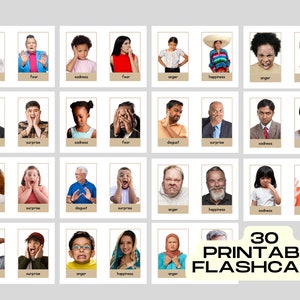 World Emotions Flashcards: Exploring Diversity and Basic Emotions ...