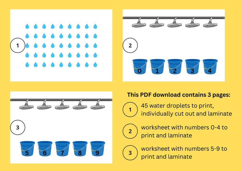 Math Activity Printable - Counting Mathematics - Homeschool Worksheets ...