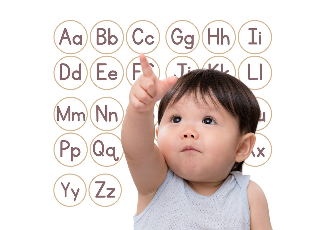 Round Alphabet Flashcards: Printable Uppercase and Lowercase (PDF ...