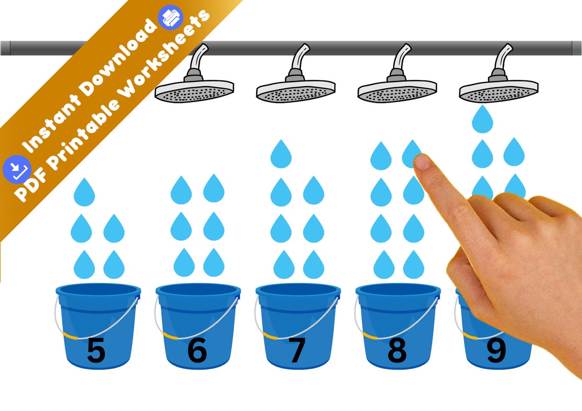 Math Activity Printable - Counting Mathematics - Homeschool Worksheets ...