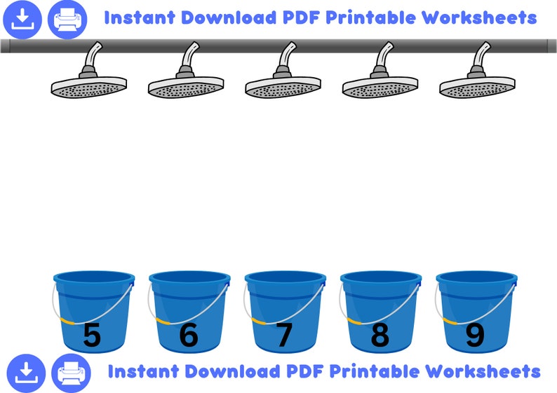 Math Activity Printable - Counting Mathematics - Homeschool Worksheets ...