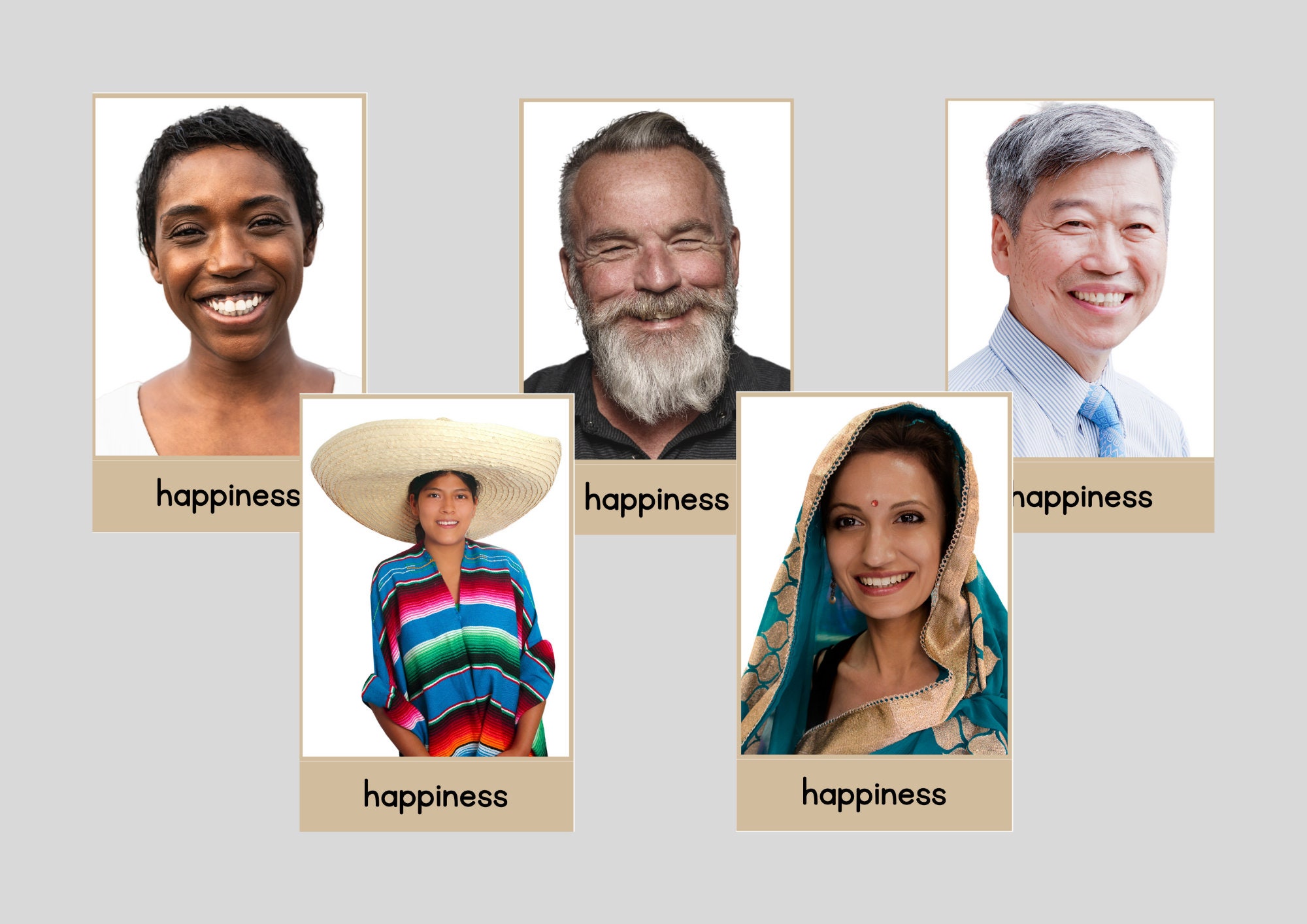 World Emotions Flashcards: Exploring Diversity and Basic Emotions ...