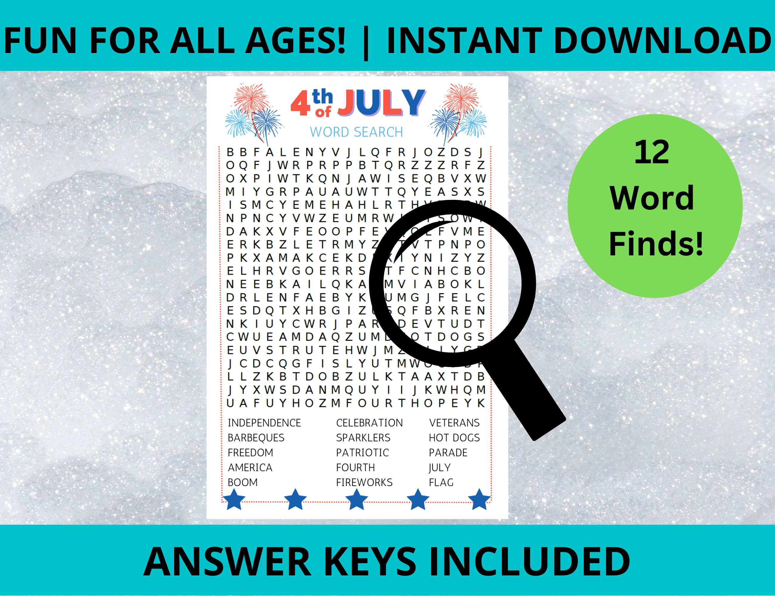 Word Search Bundle Holiday Word Search Word Finds Puzzle Bundle ...