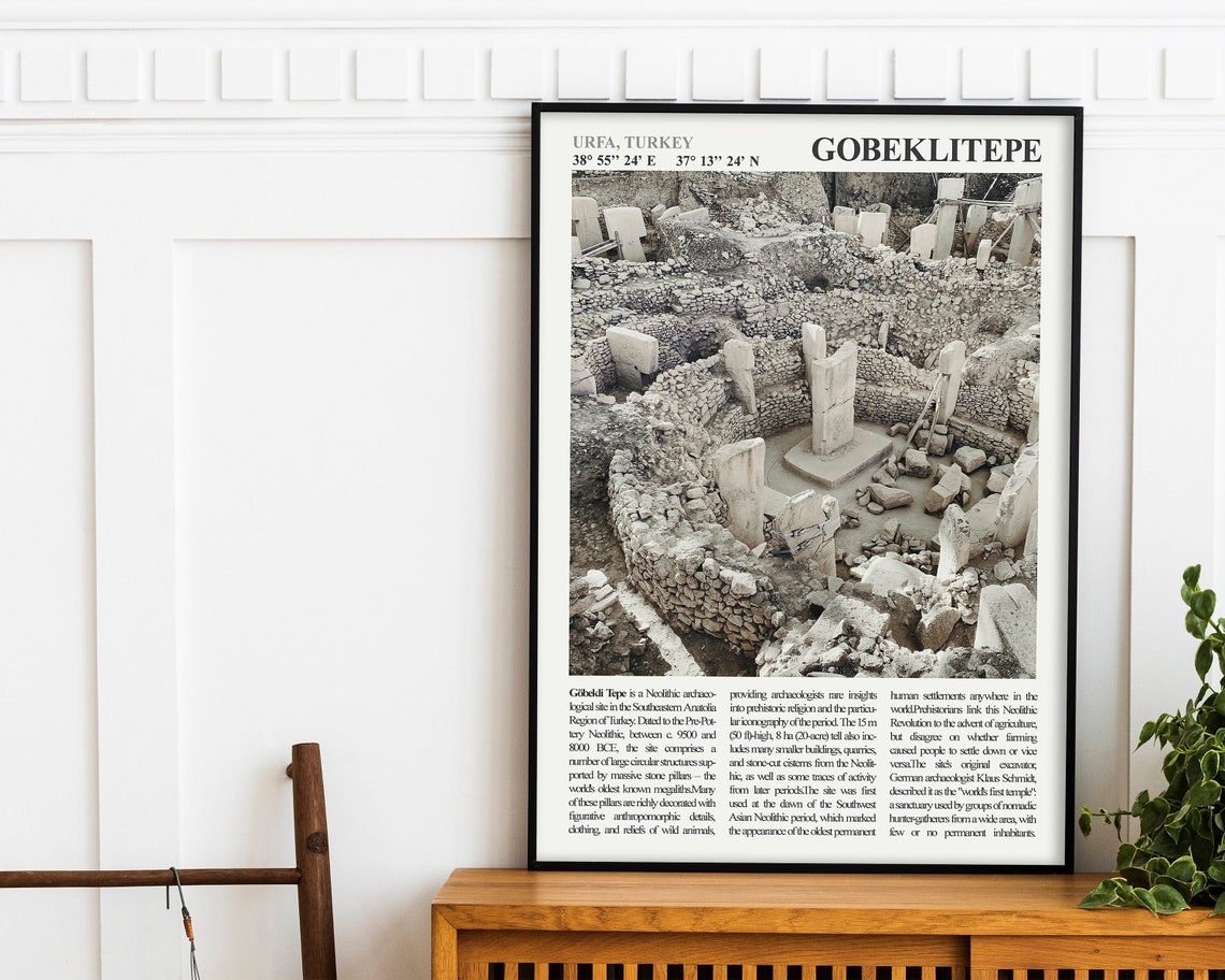 Gobekli Tepe Photography Travel High Quality Poster Black & - Etsy