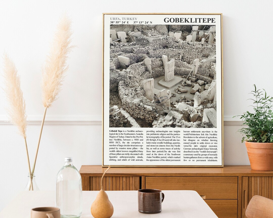 Gobekli Tepe Photography Travel High Quality Poster Black & - Etsy