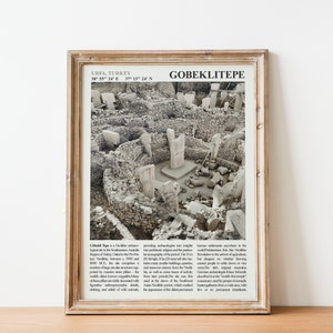 Gobekli Tepe Photography Travel High Quality Poster Black & - Etsy