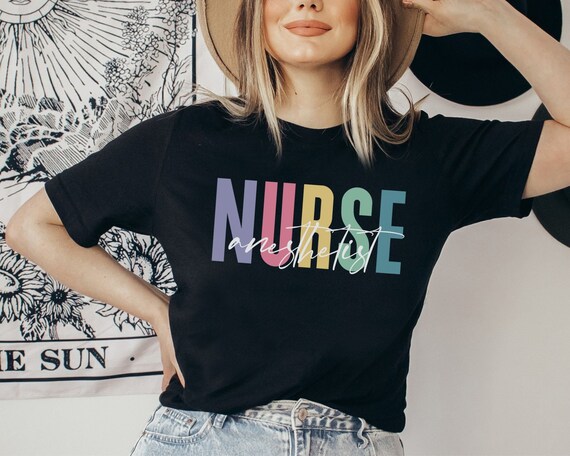 Nurse Anesthetist Shirt Anesthesia Nurse Gift Anesthesia Tech - Etsy