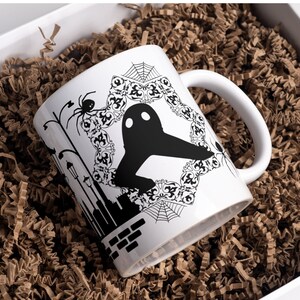 Fresno Nightcrawler Coffee Cup Cryptid Coffee Mug Blue Willow Inspired ...