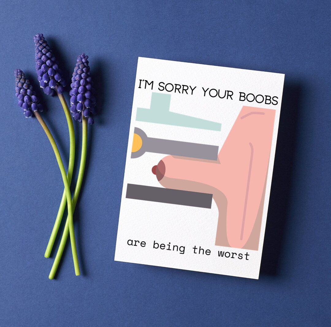 Blank Greeting Card | Customizable Sentiment | Mammogram Gift Card ...