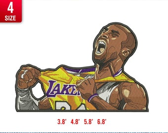 Kobe Bryant Iron on Patch - Etsy