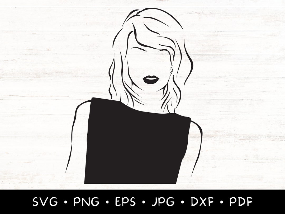 Taylor Swift SVG, Swiftie Merch Gift, Swifties, File for Cricut, Cut ...