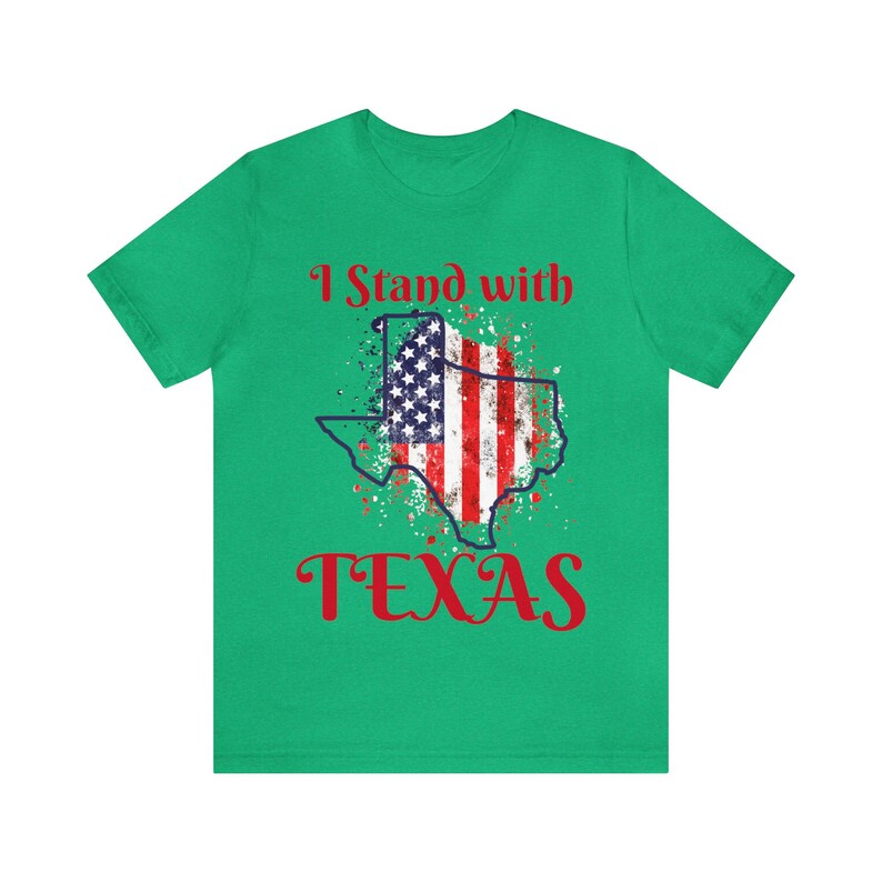 I Stand With Texas Unisex Jersey Short Sleeve Tee - Etsy