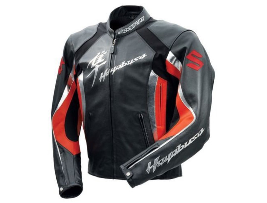Mens Suzuki Hayabusa Red Motorcycle Racing Leather Jacket - Etsy