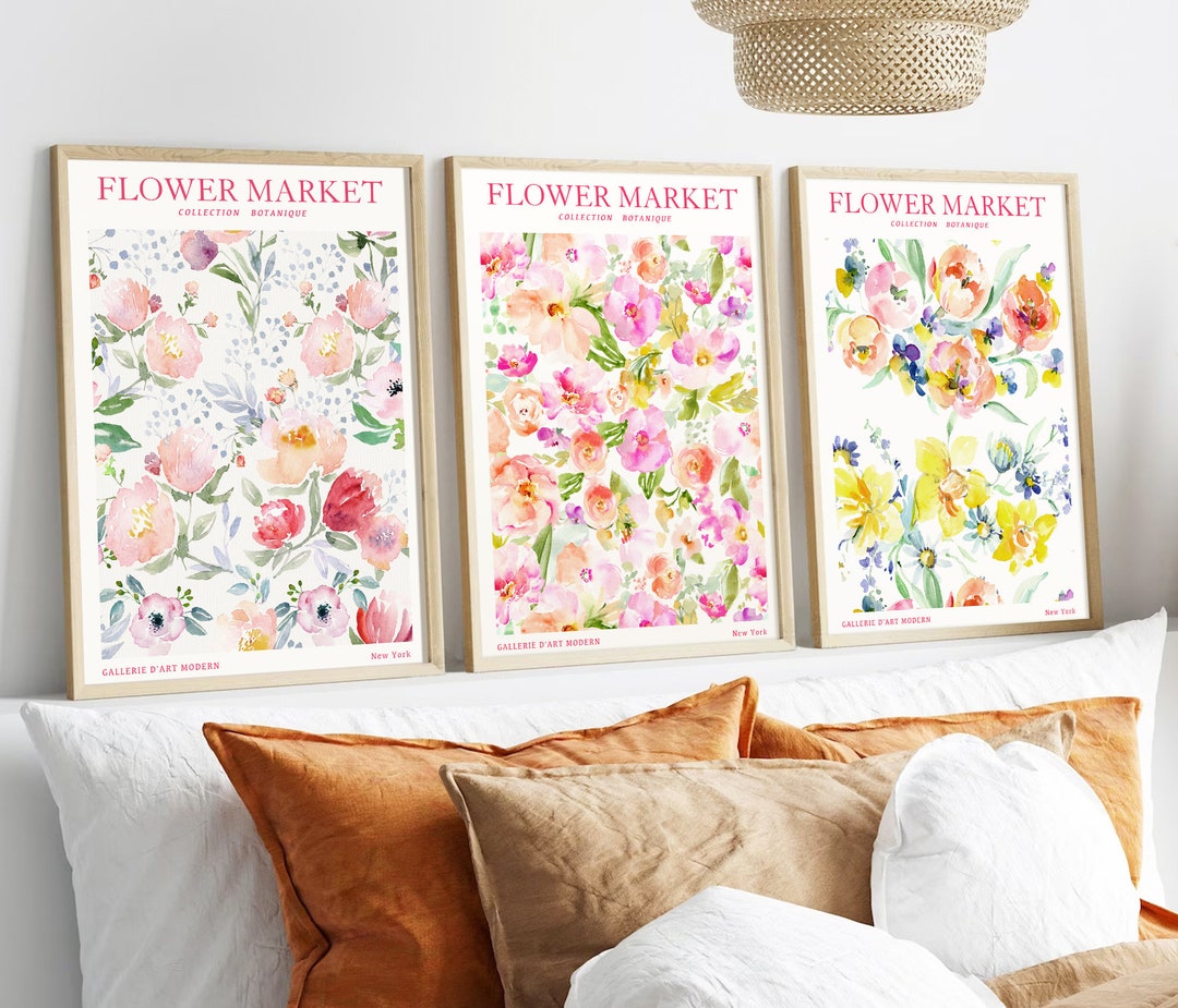 Wildflower Poster, Wildflower Print, Wildflower Printable Art, Floral ...