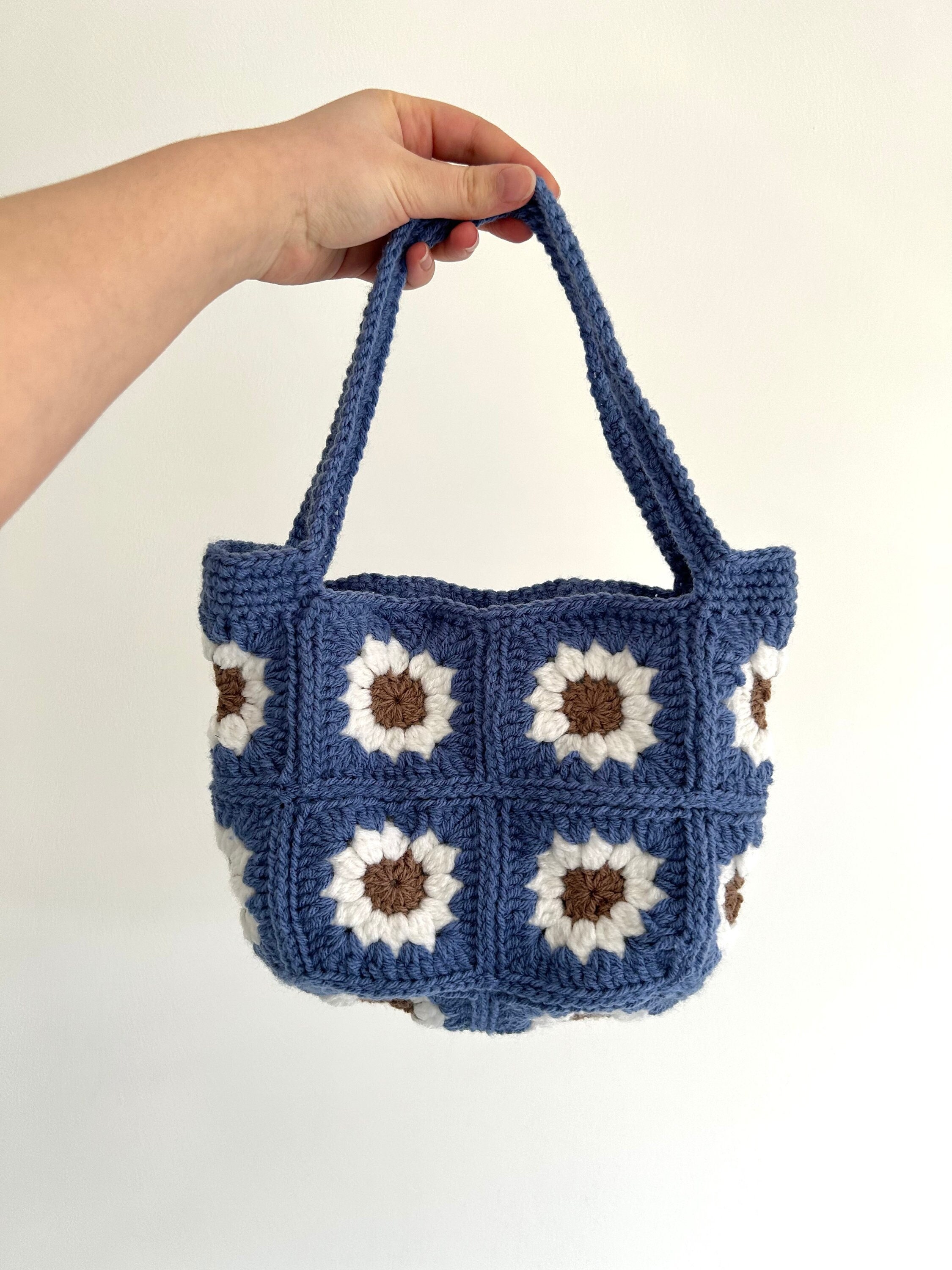 Crochet Granny Square Bag - Etsy