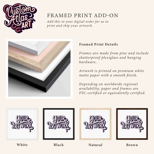 Printing Add-on, Choose Paper Print, Framed Print, Canvas Print ...