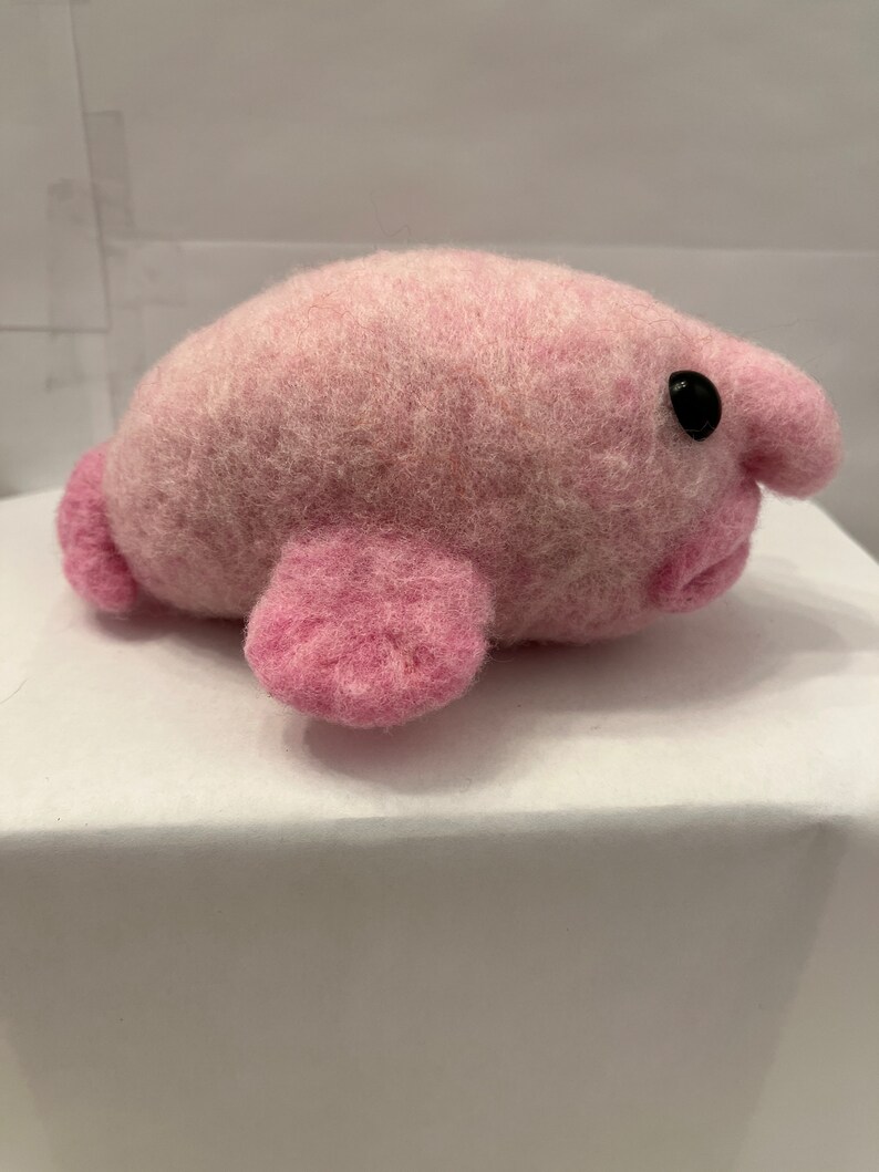 Needle Felted Blob Fish - Etsy