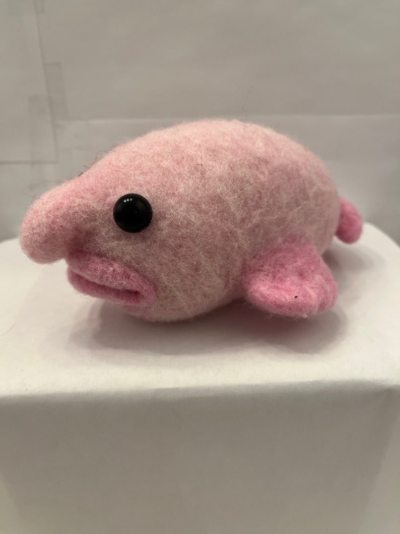 Needle Felted Blob Fish - Etsy