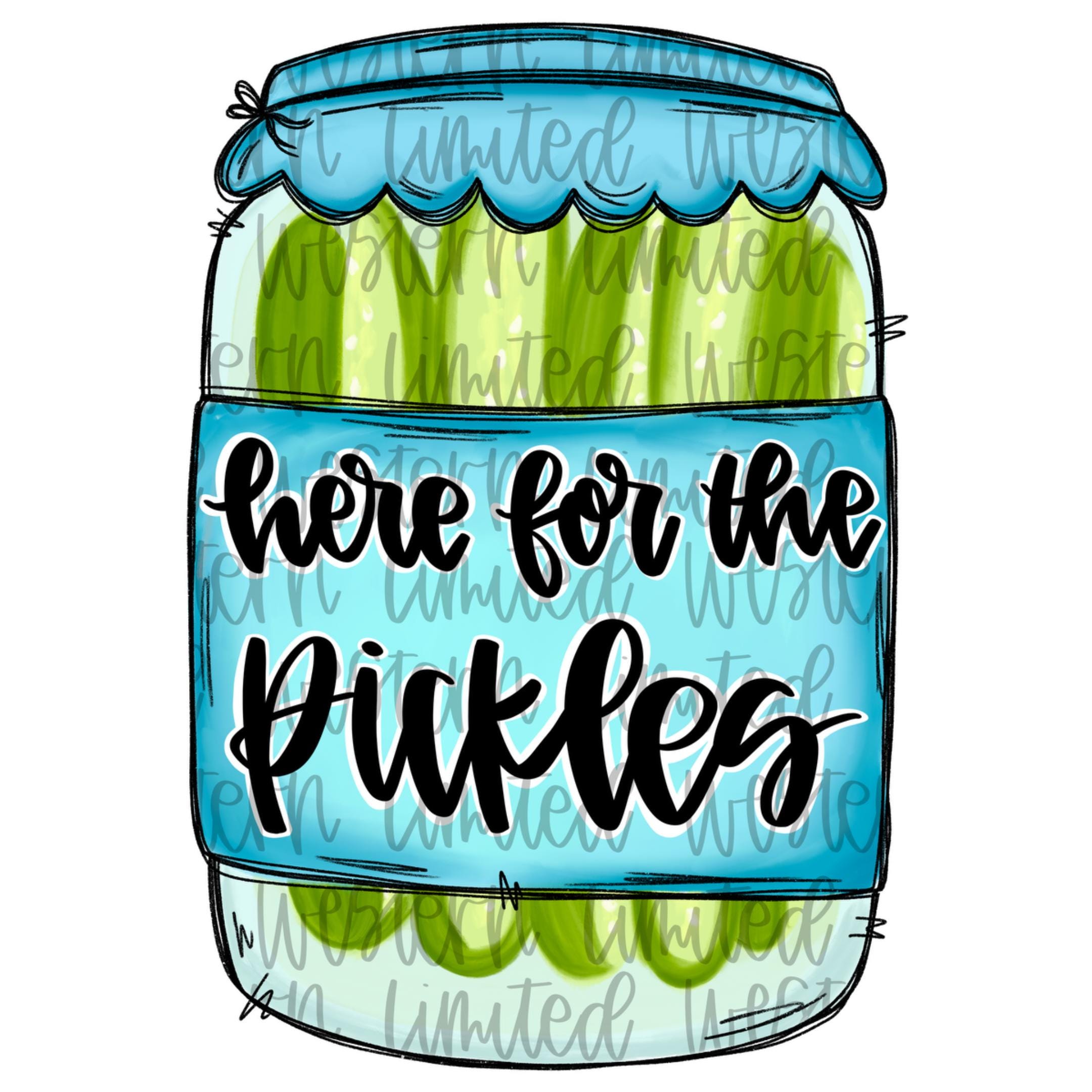 Pickle PNG Here for the Pickles Pickles PNG Digital Download Jar of ...