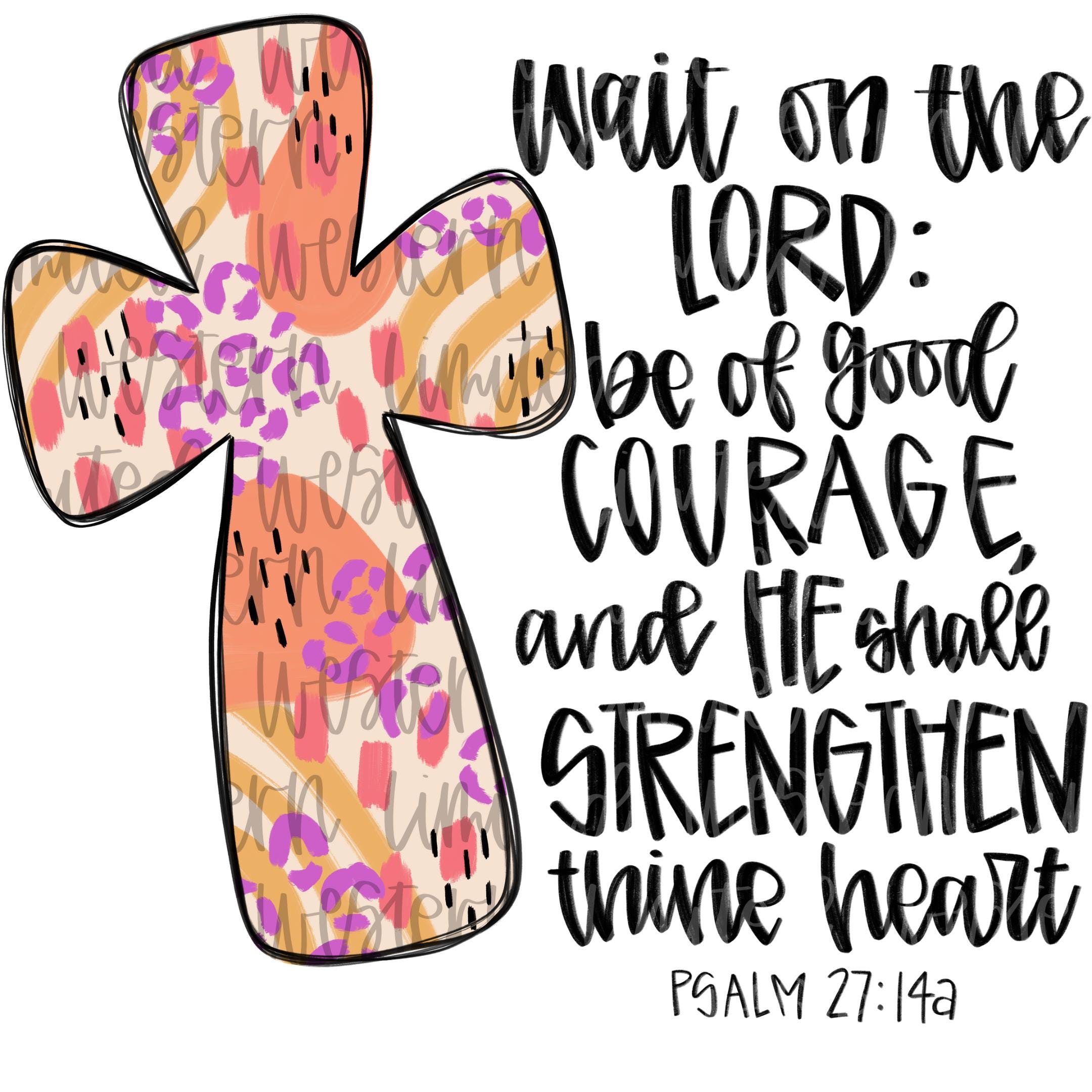 Abstract Whimsical Cross PNG Leopard Print Cross DTF Digital Download ...