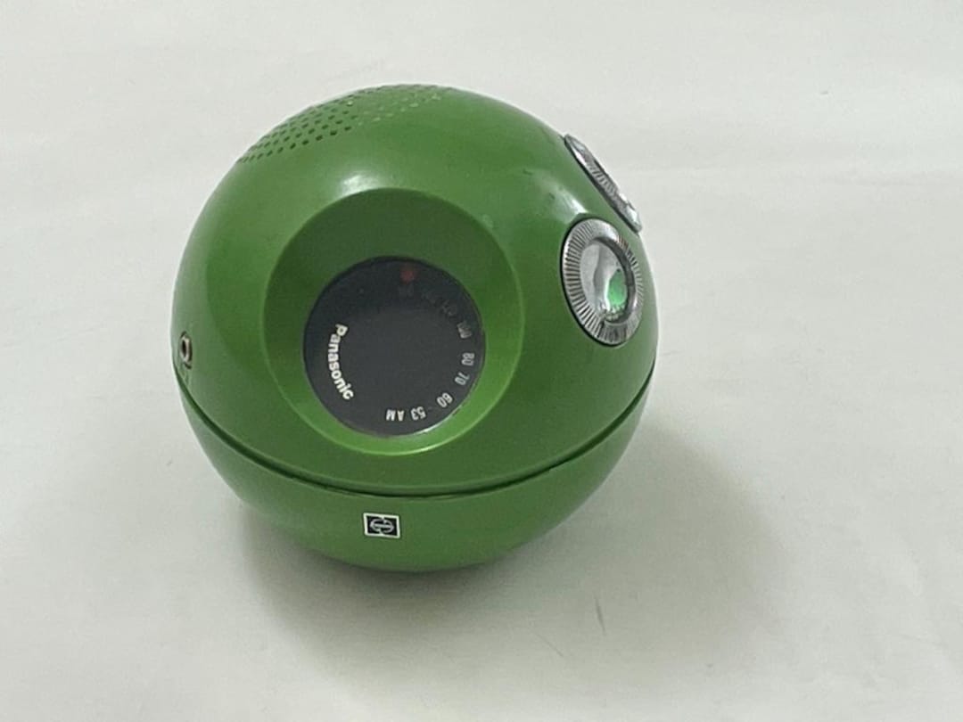Vintage Panapet Radio, Green, Design 1969 - Etsy