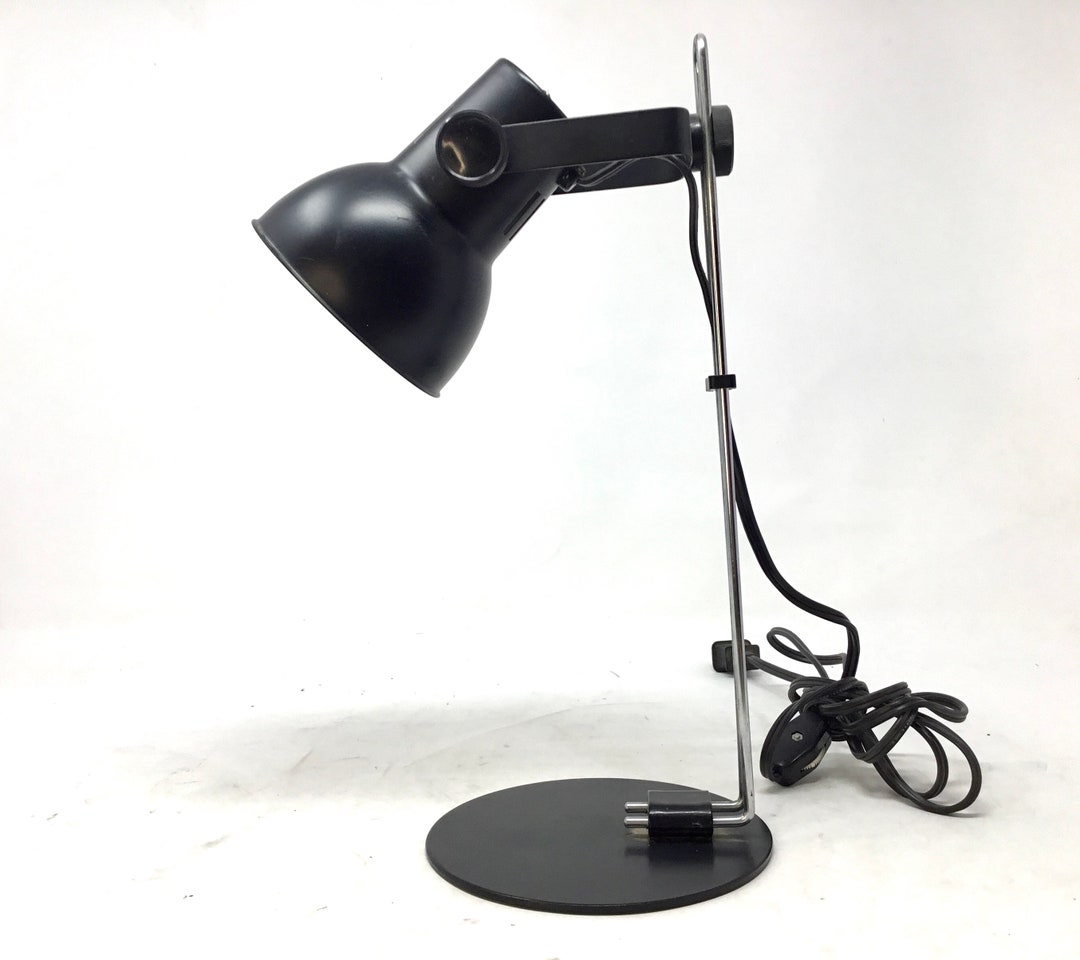 1980s Tensor Desk Lamp: Bauhaus Inspired Chrome Accent - Etsy