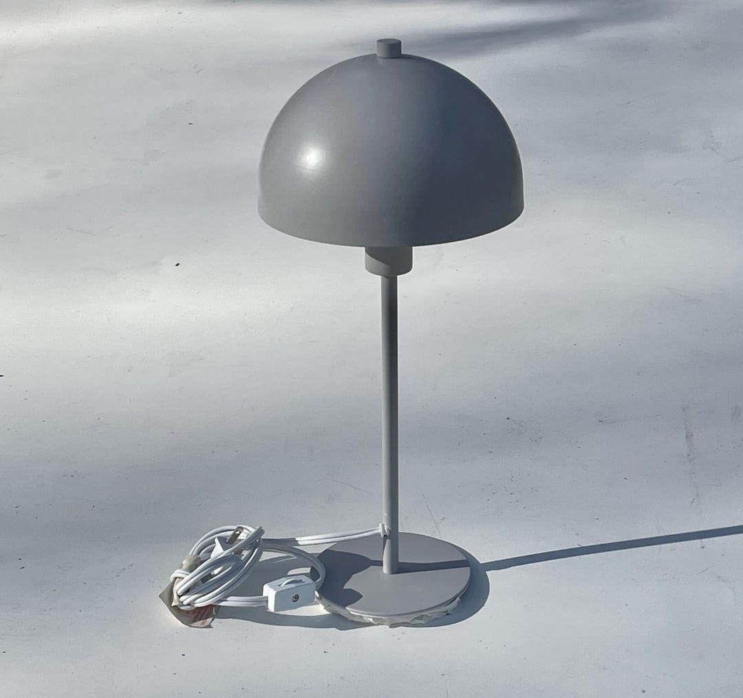 Vintage Mid Century Modern Intertek Domed Accent Lamp - Etsy