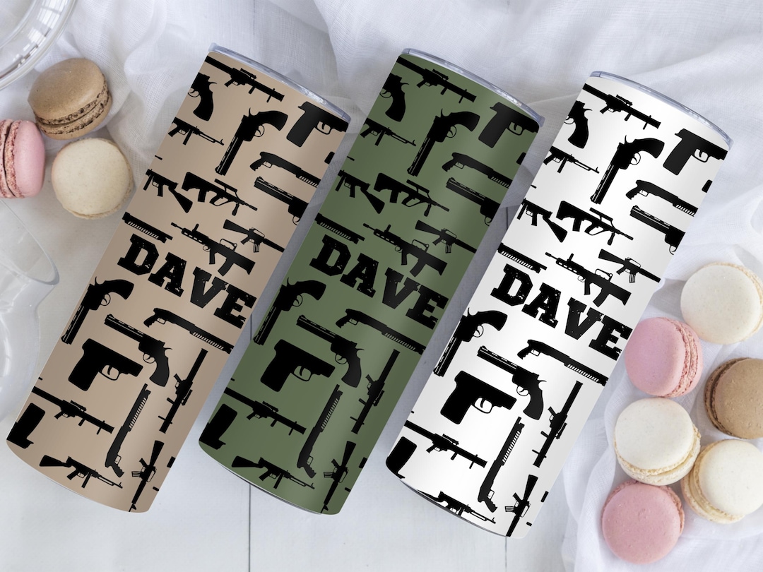Gun Tumbler, 2nd Amendment Mug, Pro Gun Coffee Tumbler, Firearm Gift ...