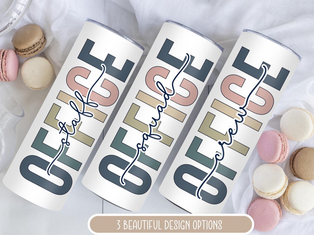Personalized Tumbler Office Staff Gift Employee Recognition Staff ...