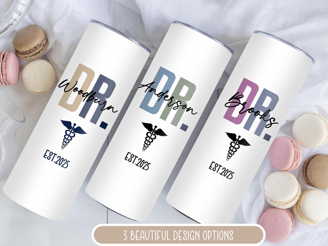 Personalized Doctor Tumbler | Medical Graduation Gift, Custom Name MD ...