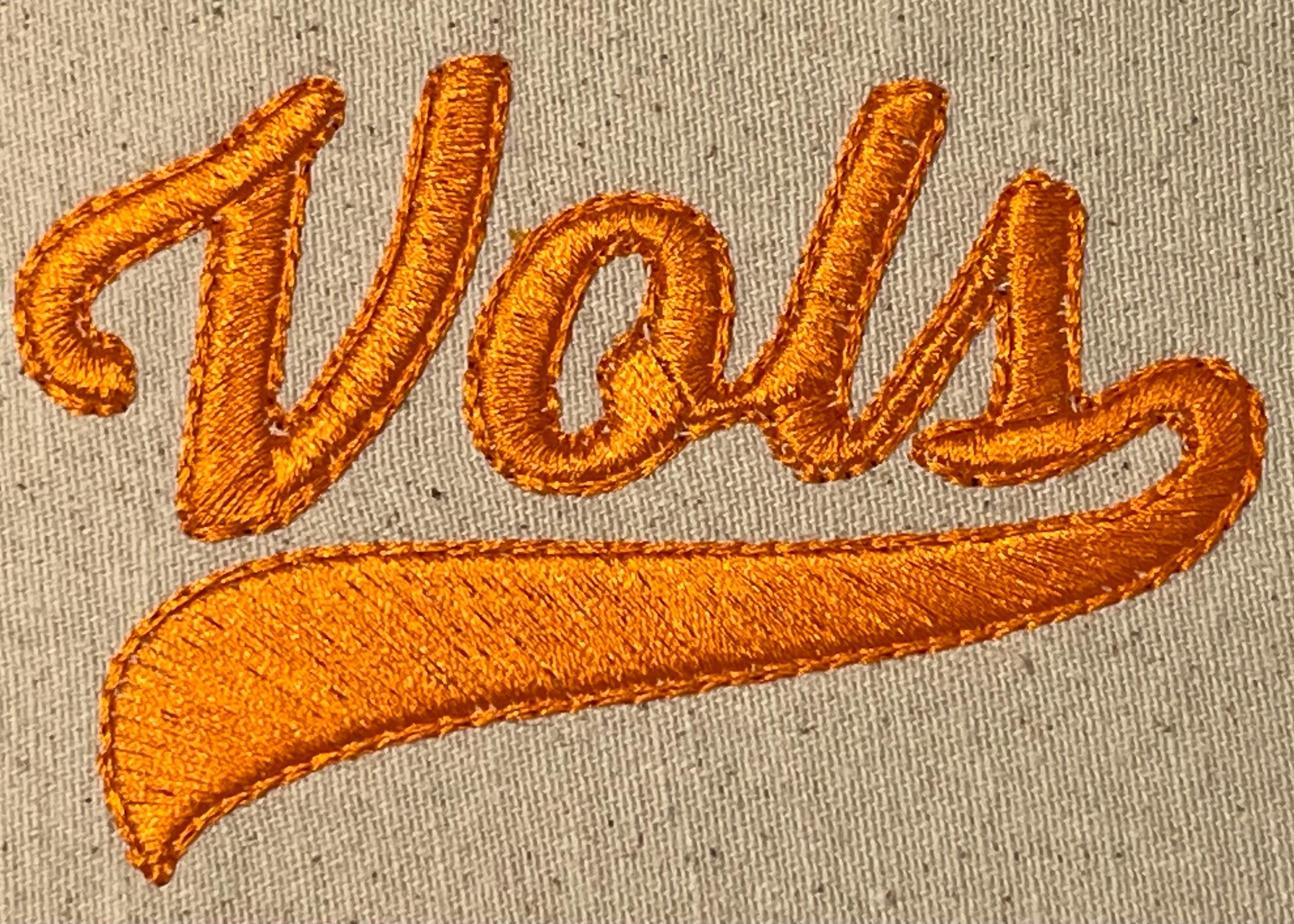 Cursive Machine Embroidery Design - Etsy