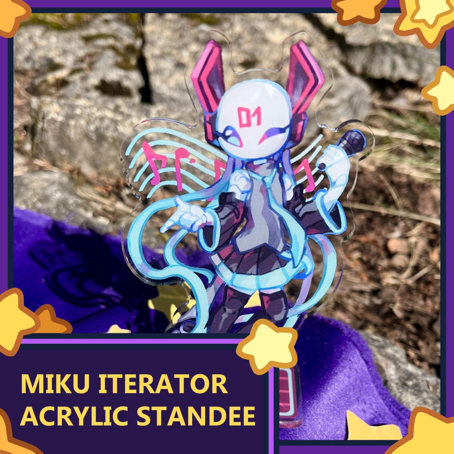 Hatsune Miku Rain World Iterator Acrylic Standee - Etsy