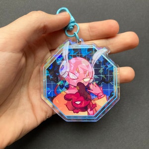 READ LAST IMAGE Rain World Iterator Holographic Acrylic Charms - Etsy