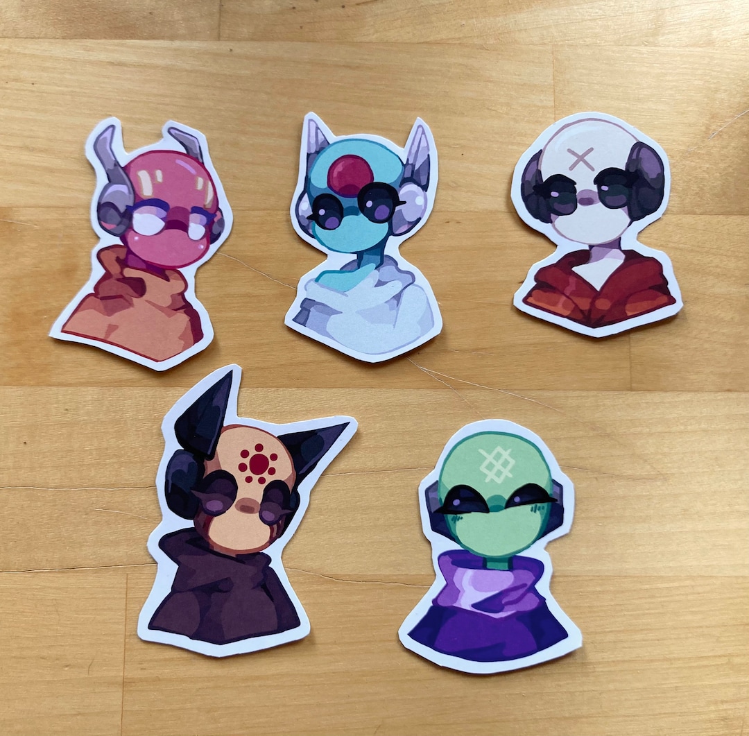 Rain World Iterator 5cm Die-cut Stickers - Etsy