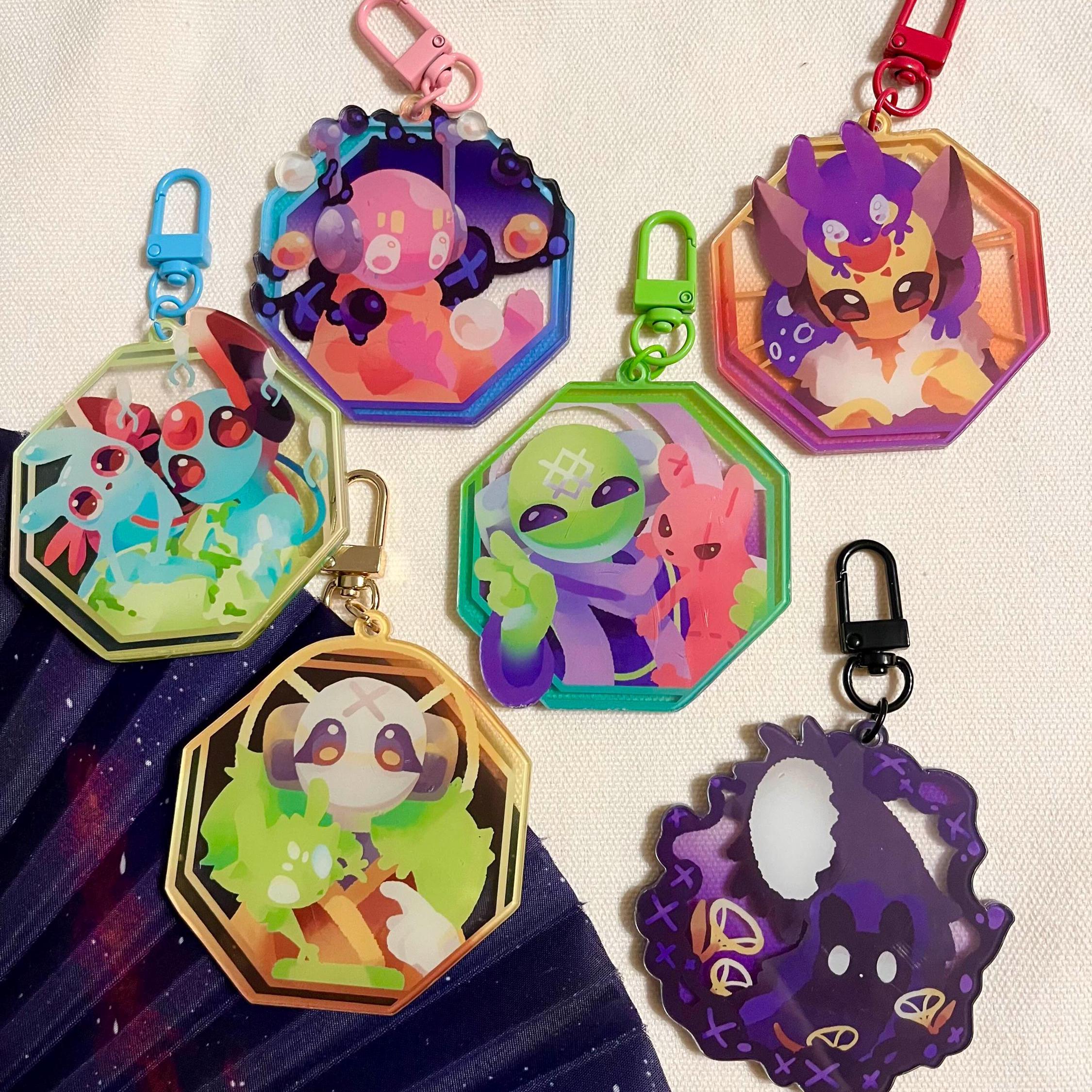 Rain World Iterator Acrylic Keychains - Etsy
