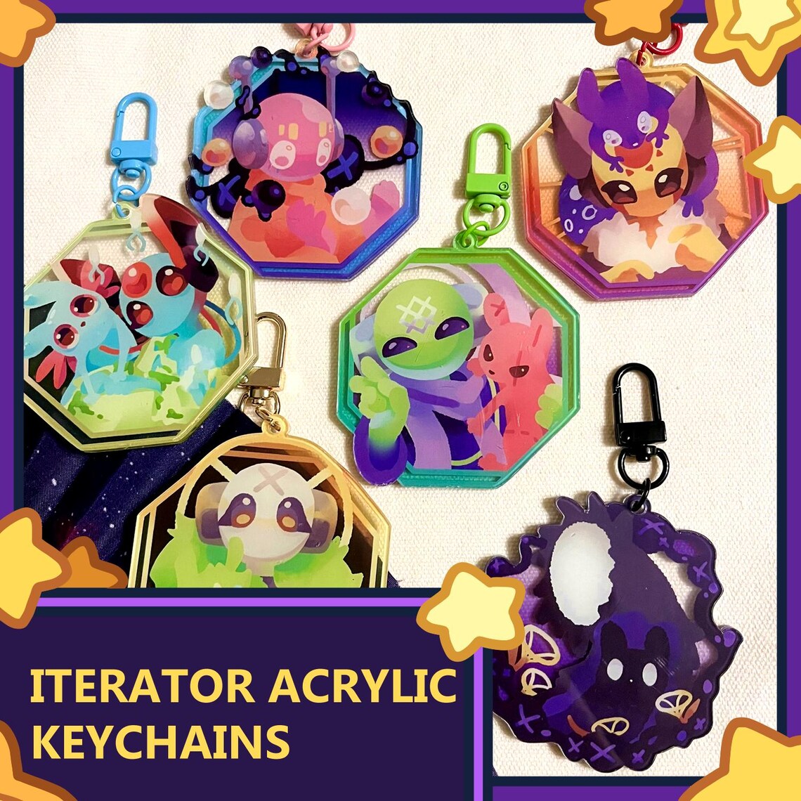 Rain World Iterator Acrylic Keychains - Etsy