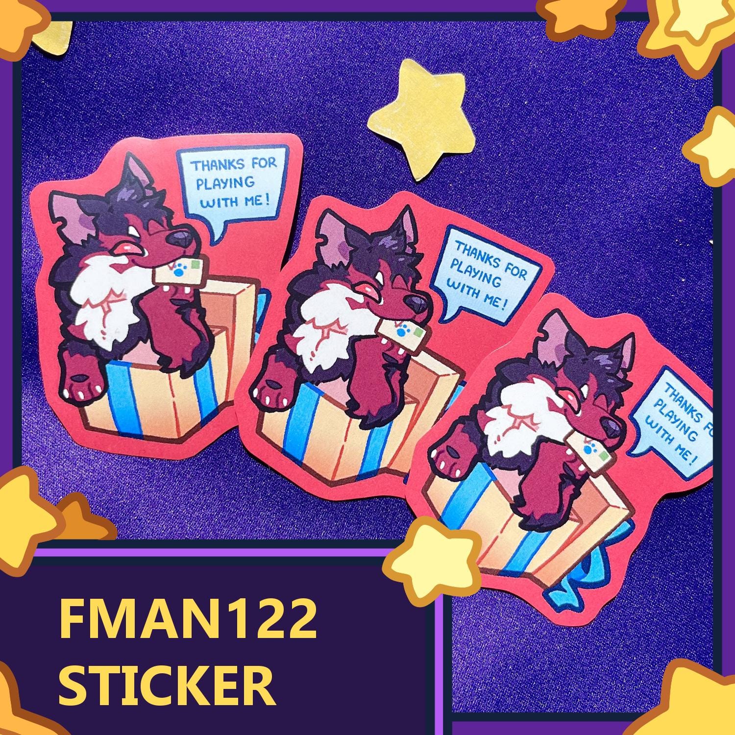 Fman122 Animal Jam Wolf Sticker - Etsy