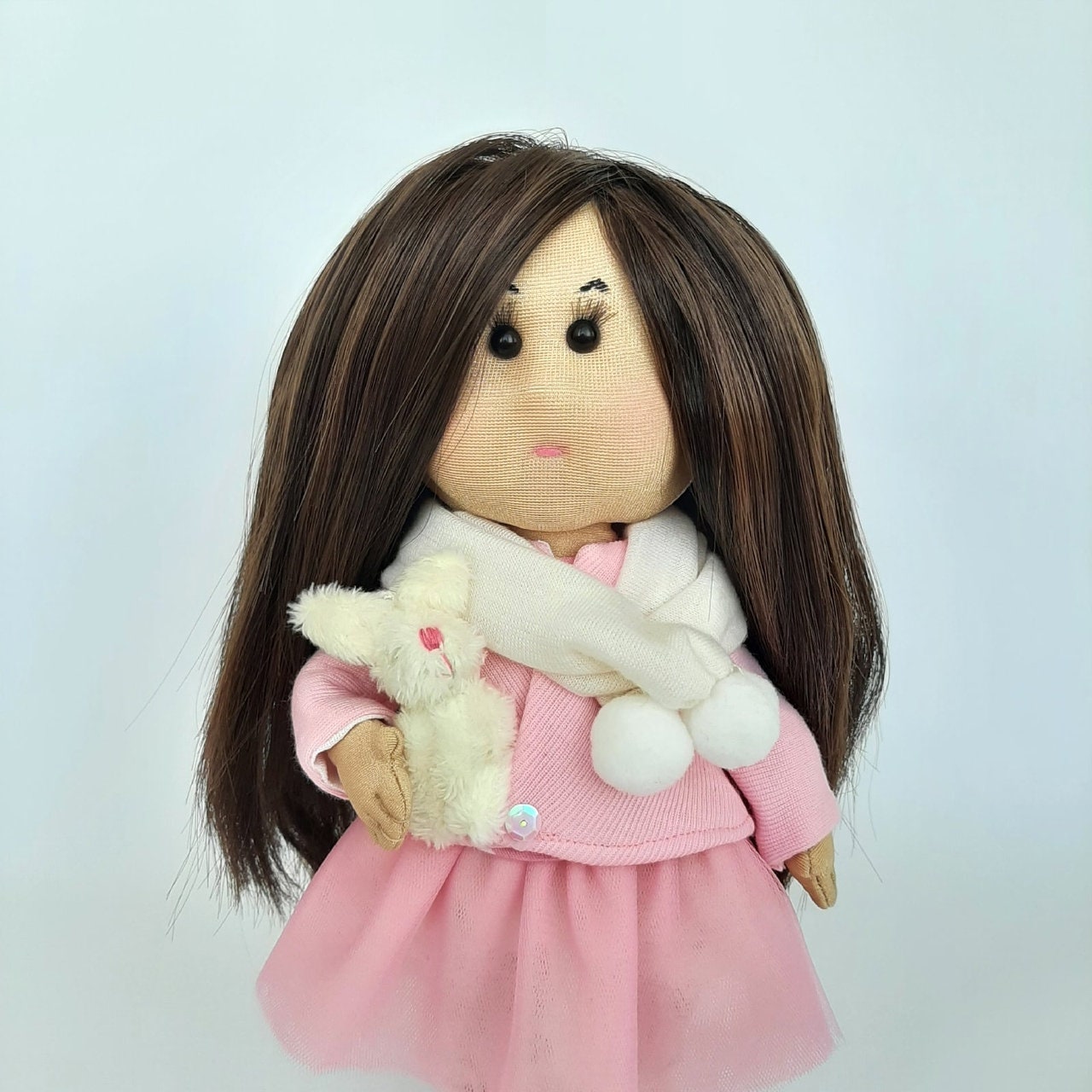 Chubby Cheeks Doll Video Tutorial, Doll Making, Rag Doll Pattern ...