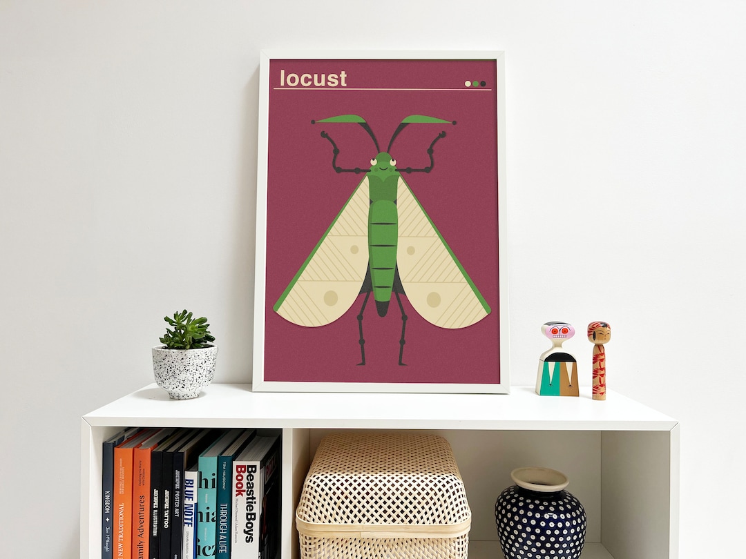 Locust Poster - Etsy