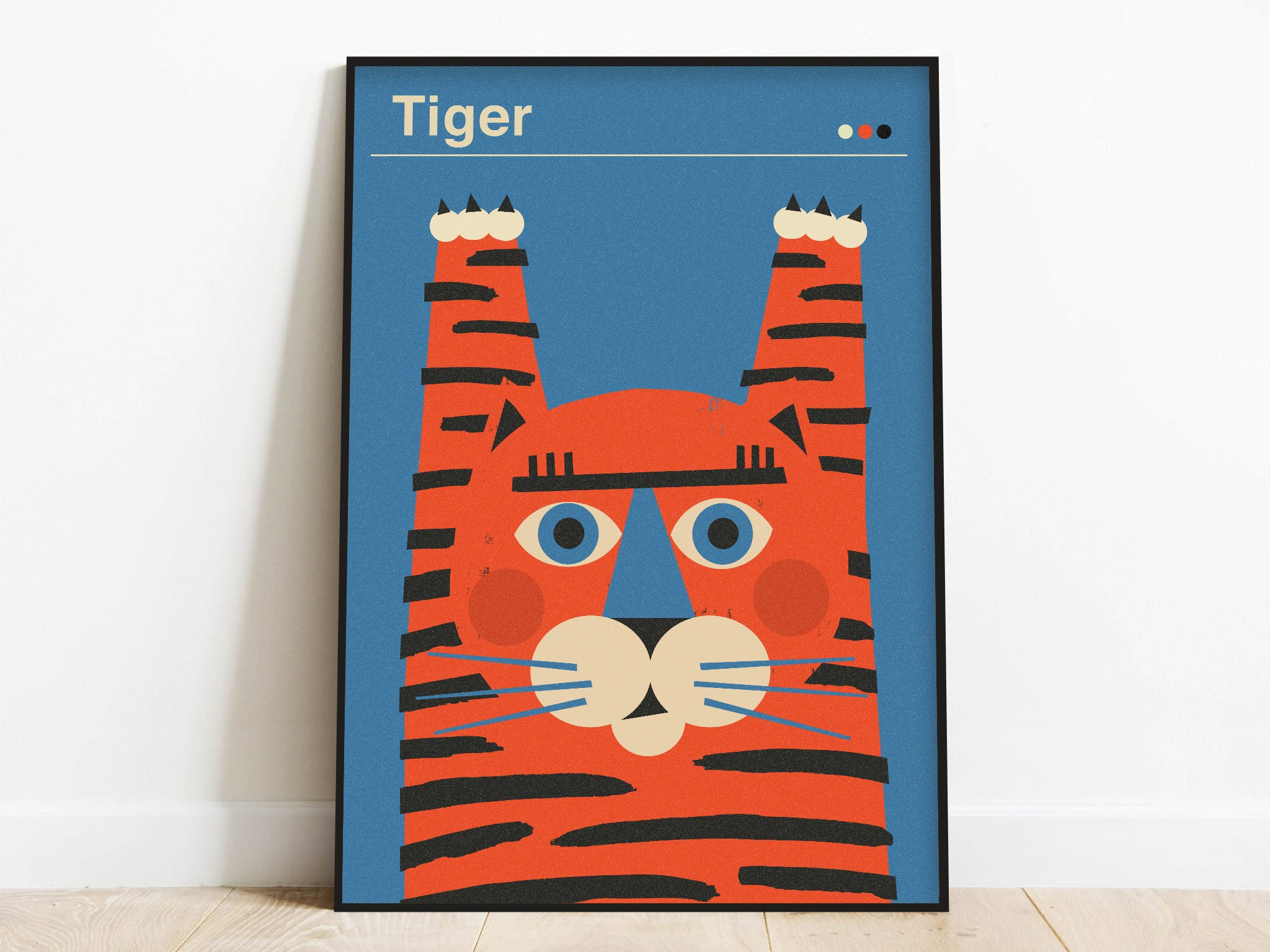 Tiger Poster - Etsy