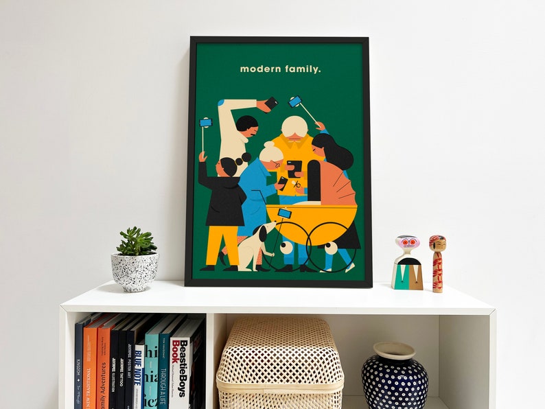 Modern Family Poster - Etsy
