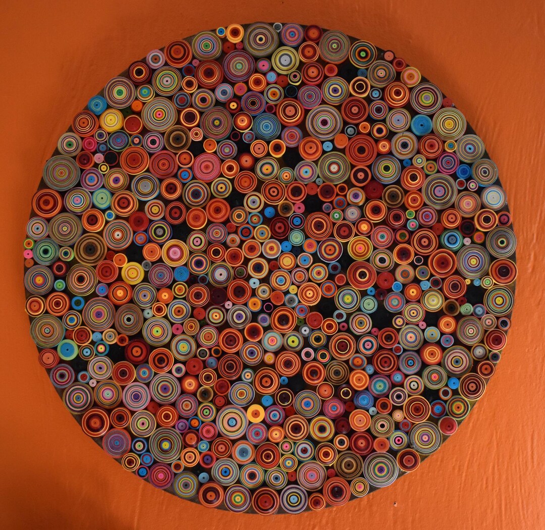 Paper Swirls Wall Hanging - Etsy