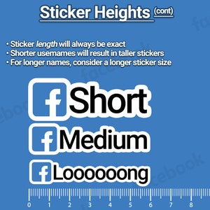 Facebook Sticker Pack Custom Matte Stickers - Etsy