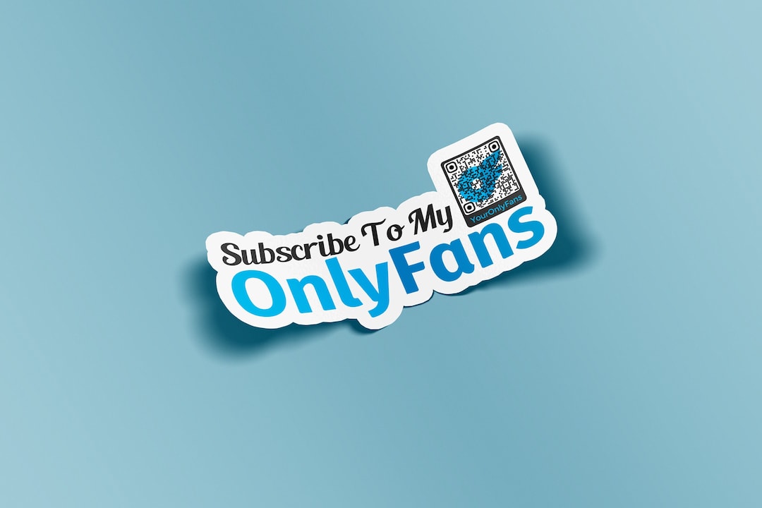 Onlyfans QR Sticker 6.5 Matte Vinyl Weather & UV - Etsy