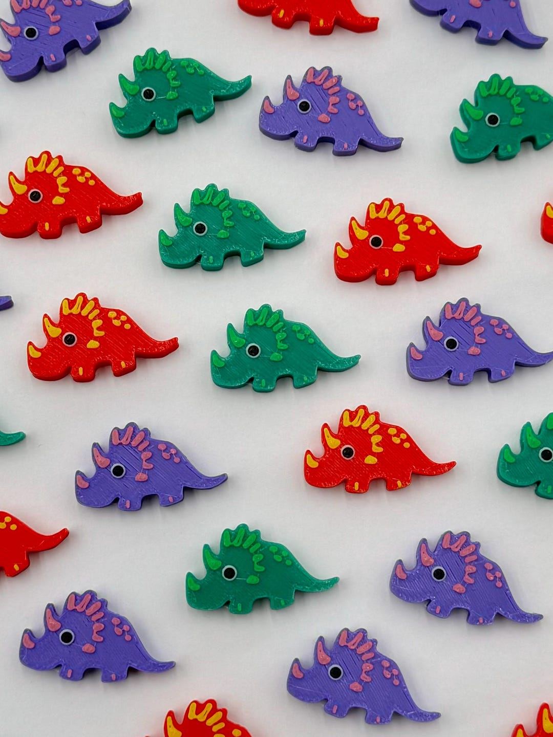Triceratops Dinosaur Beads | Focal Beads / Charms for Raves, Friendship ...