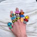 Kandi Rings | Rave Trinkets | Pony Bead Rings | Custom Beads | Custom ...