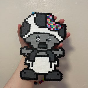 Trippy Toad Perler Necklace - Etsy