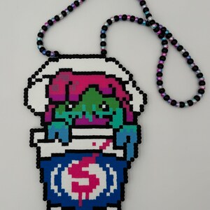 Slushii Perler Beaded Necklace - Etsy