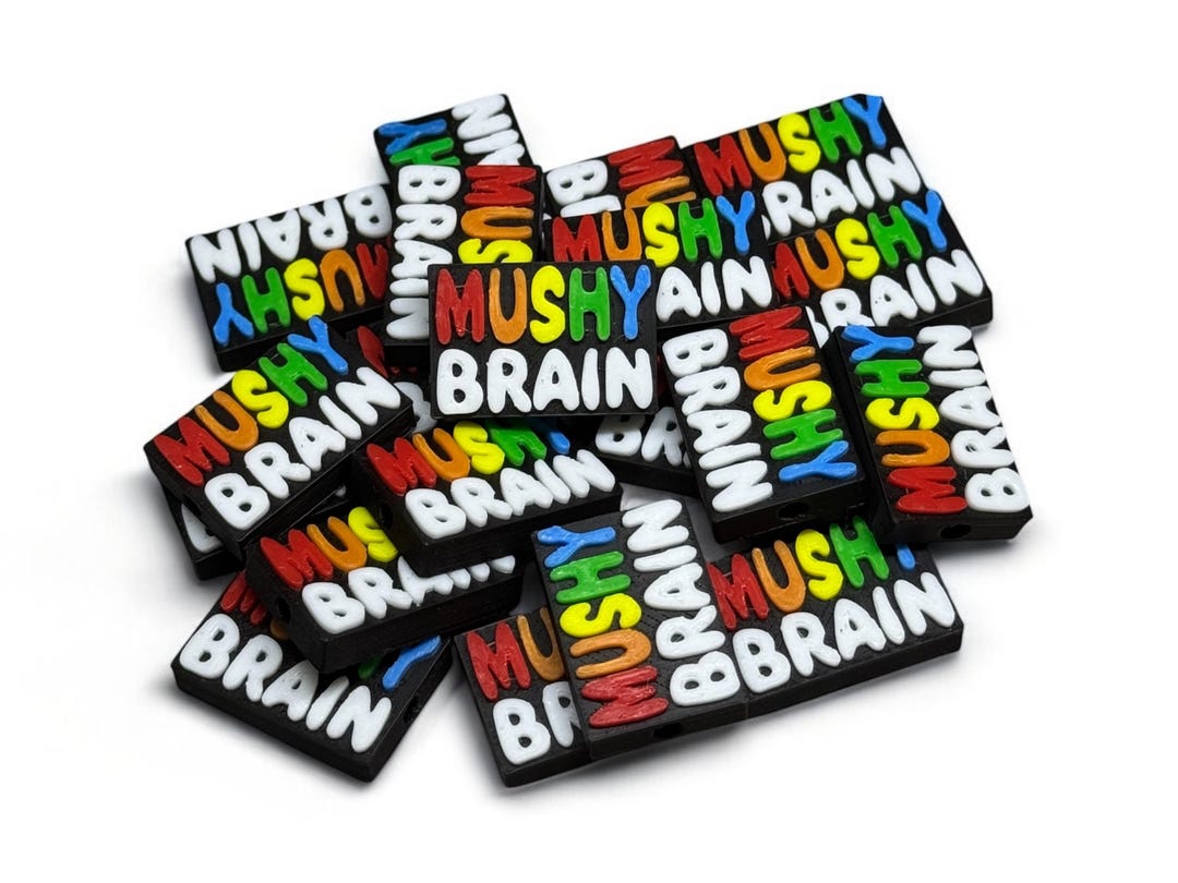 Mushy Brain Kandi Beads | Rave Bracelet Charms - Etsy