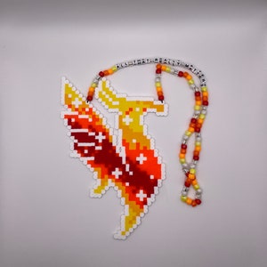 Illenium Perler Necklace Perler for Raves and Festivals Illenium Beaded ...